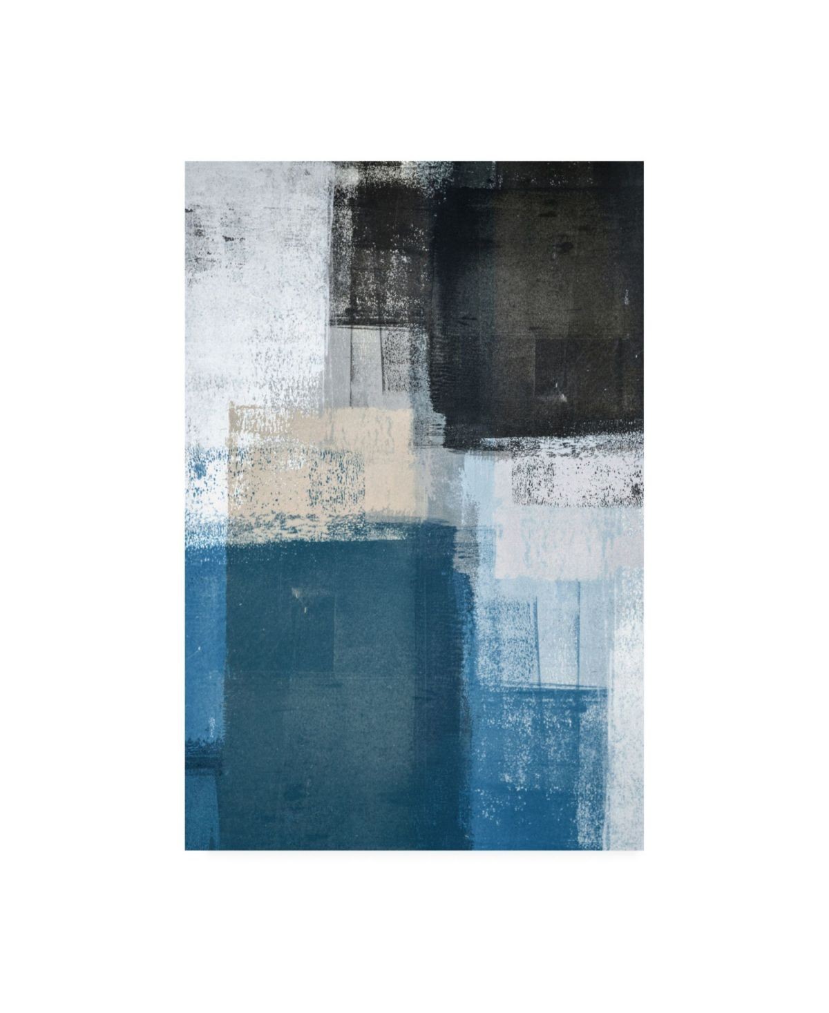 Incado Abstract Blue II Canvas Art - 27" x 33.5" Meilleures offres et ...