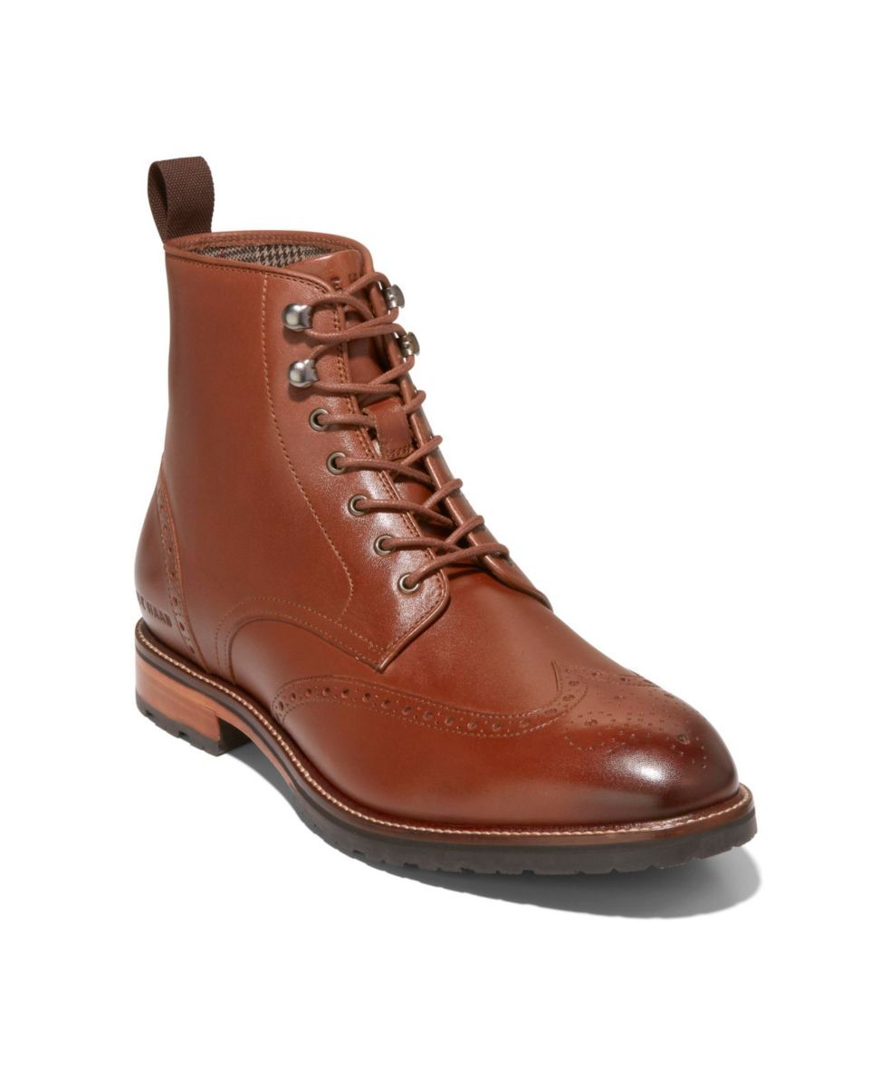 Men's Berkshire Wingtip Boots Best Deals and Price History at JoinHoney ...