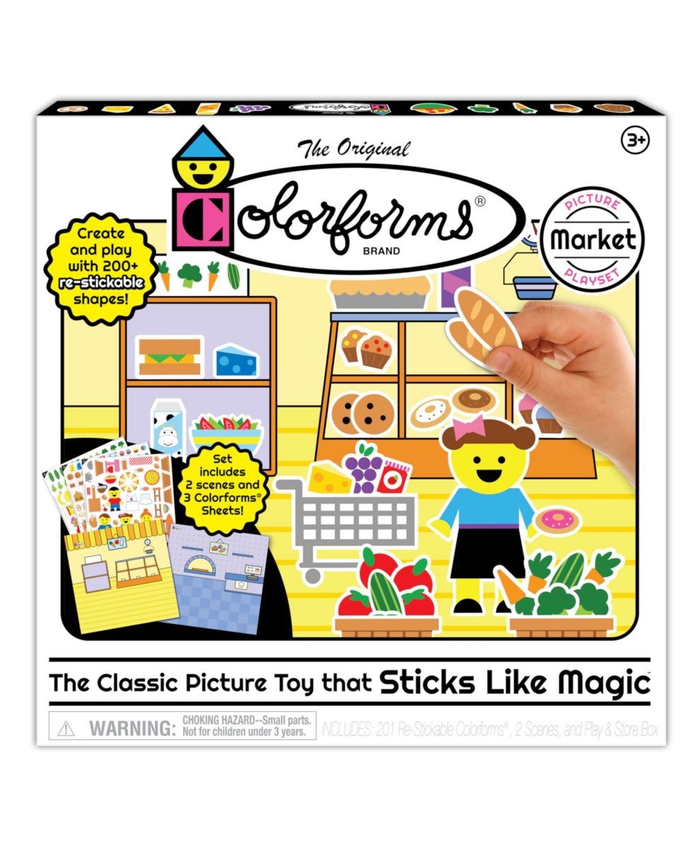 Colorforms Picture Play Set - Market - The Classic Picture Toy That ...