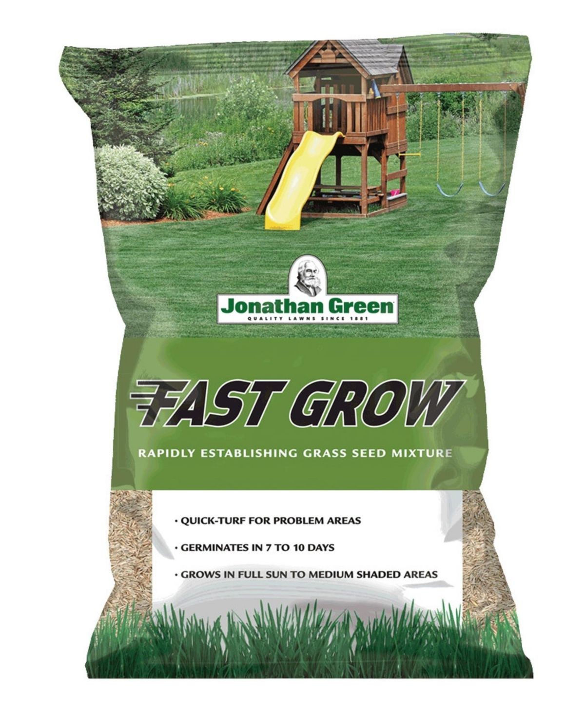 (#10840) Fast Grow Grass Seed Mixture, 7lb bag Deals and Price History ...
