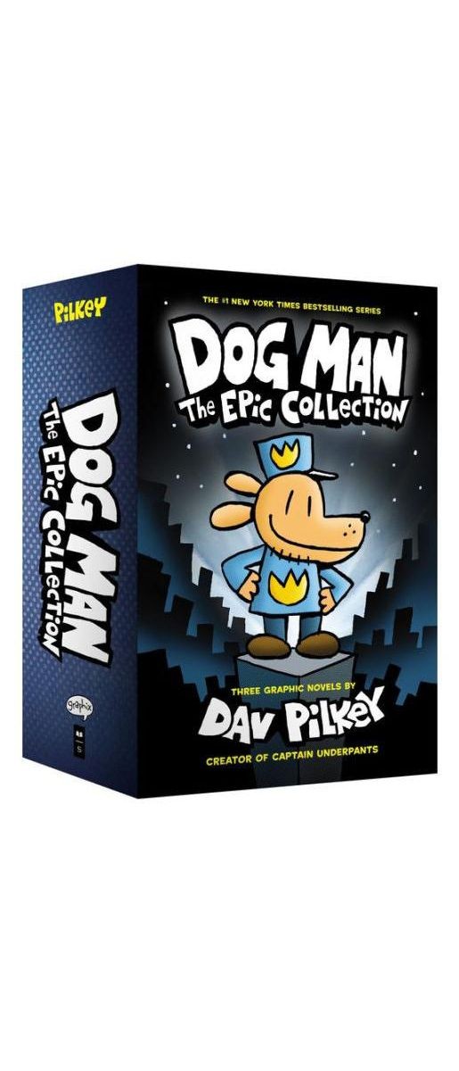 Dog Man: The Epic Collection (Dog Man Series #1-3 Boxed Set) By Dav ...