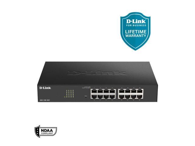 D-Link 16-Port Gigabit Smart Managed Switch | Web Managed | Cable ...