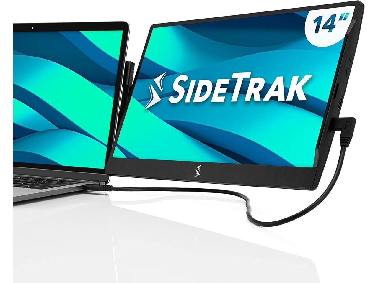 SideTrak Swivel 14” Attachable Portable Monitor for Laptop FHD IPS USB ...