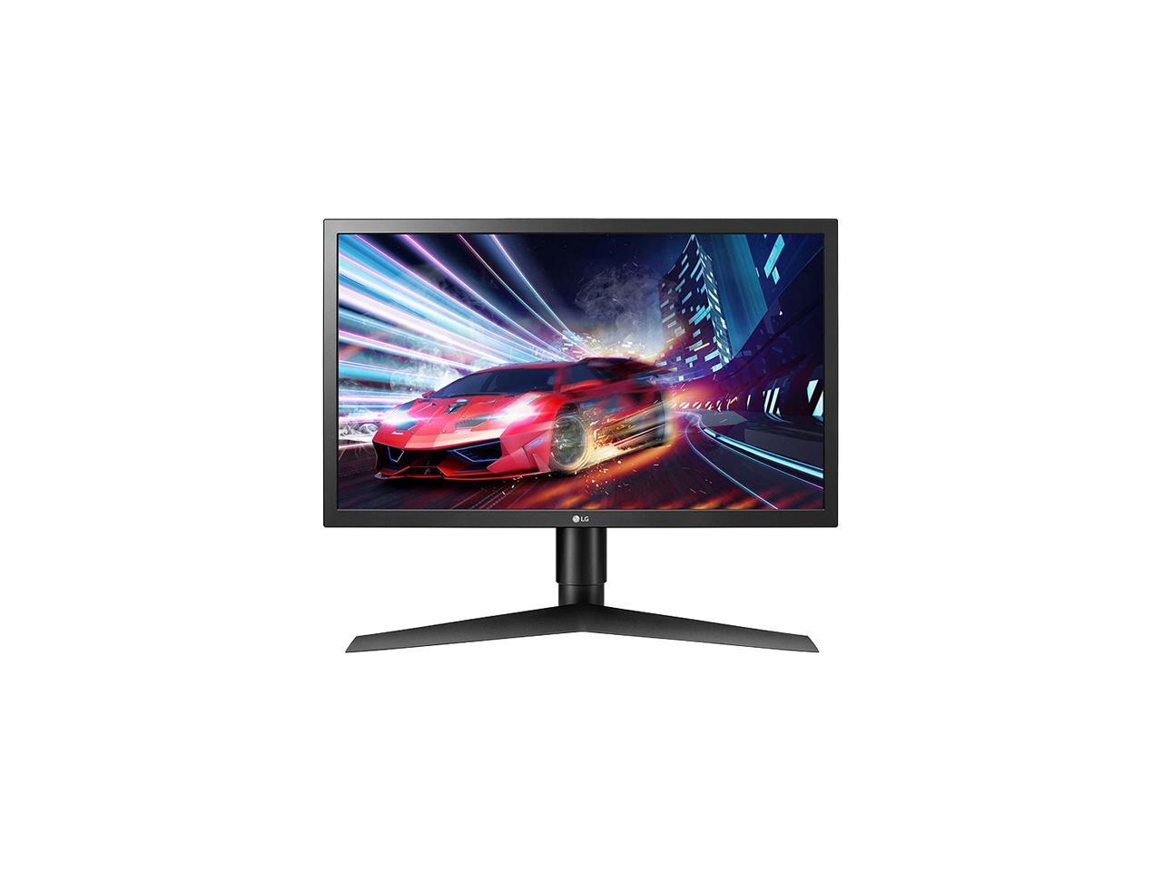 LG 24GL650-B 24" (Actual size 23.6") Full HD 1920 x 1080 144Hz 1ms ...