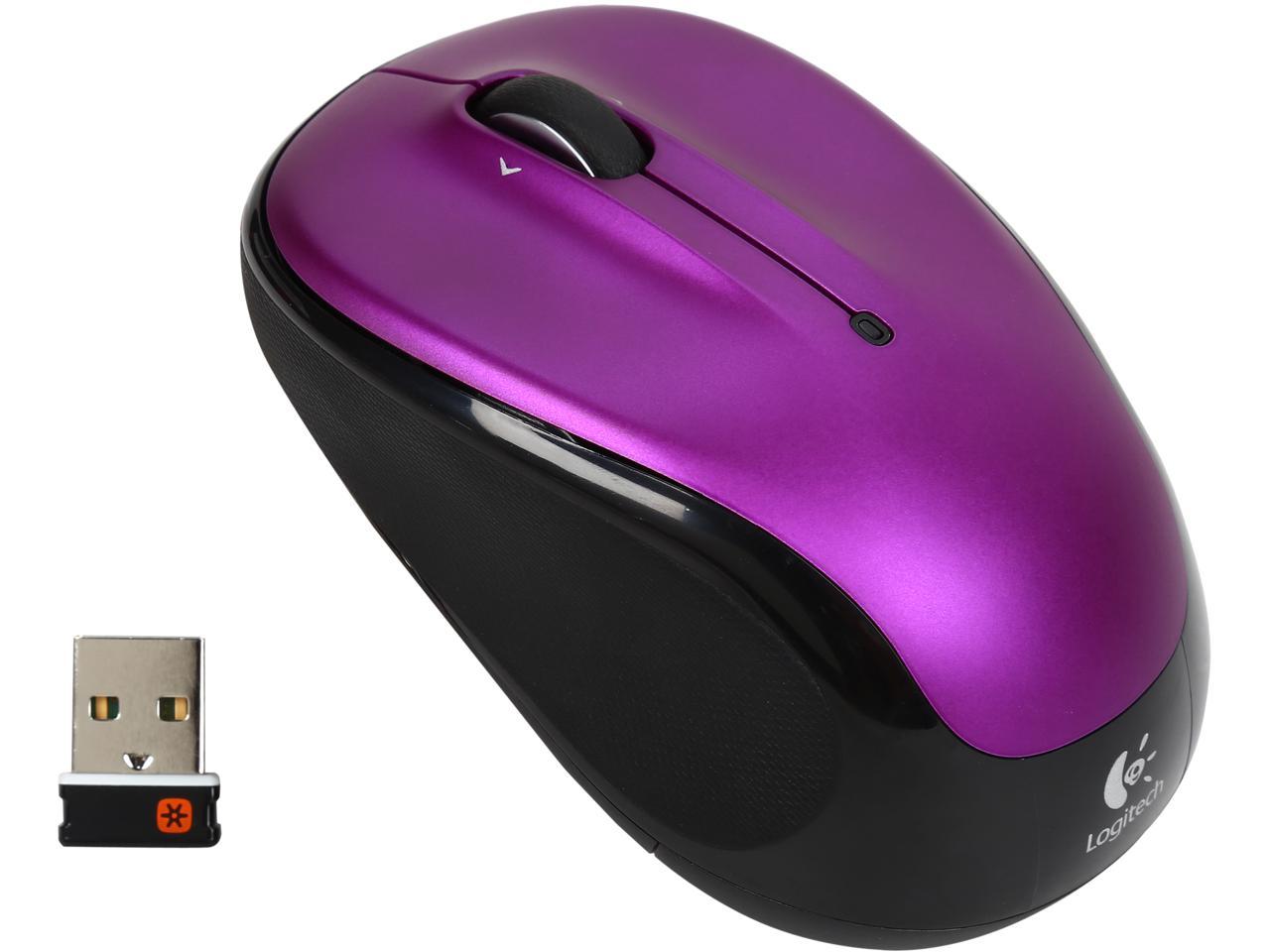 Logitech M325 910-003120 Violet RF Wireless Optical Mouse Deals and ...