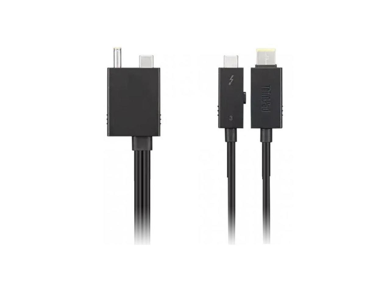 Lenovo Thunderbolt 4 WorkStation Dock Split Cable 0.7m - 2.30 ft ...
