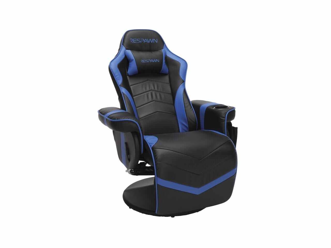 RESPAWN-900 Racing Style Gaming Recliner, Reclining Gaming Chair, in ...