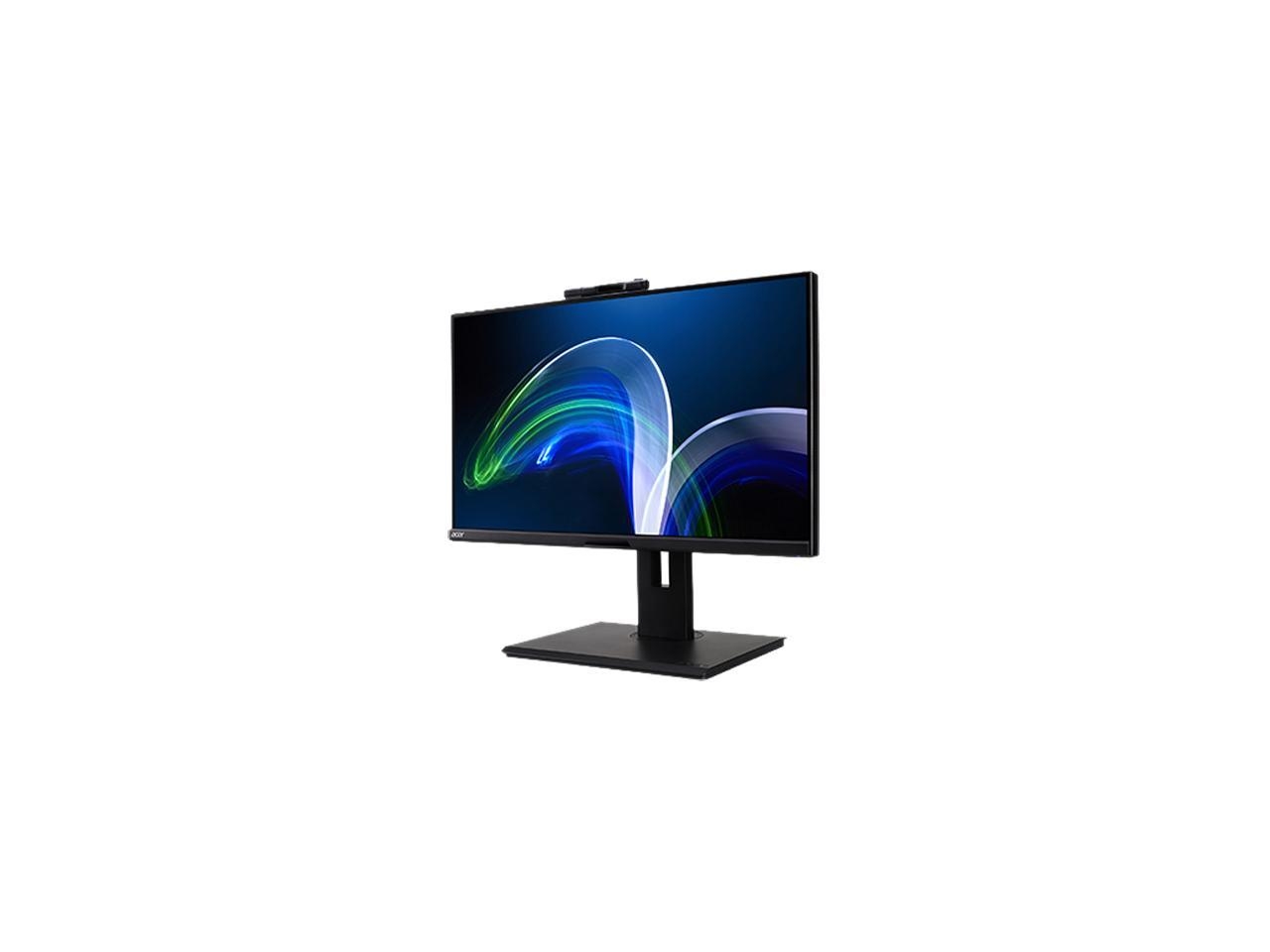 Acer B248Y 24" (23.8" viewable) Full HD LED LCD Monitor - 16:9 - Black ...