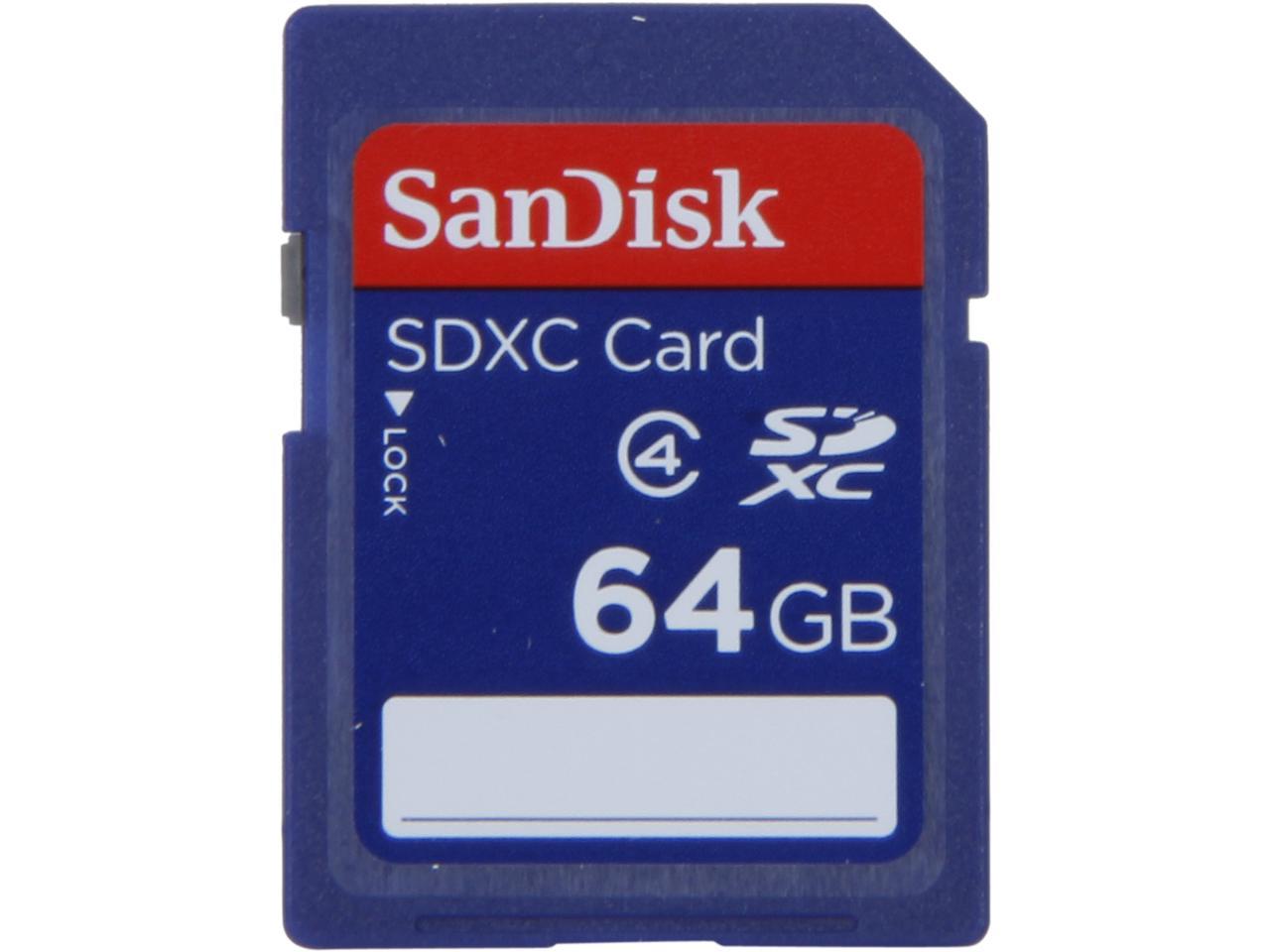 SanDisk 64 GB Secure Digital Extended Capacity (SDXC) Flash card Best ...