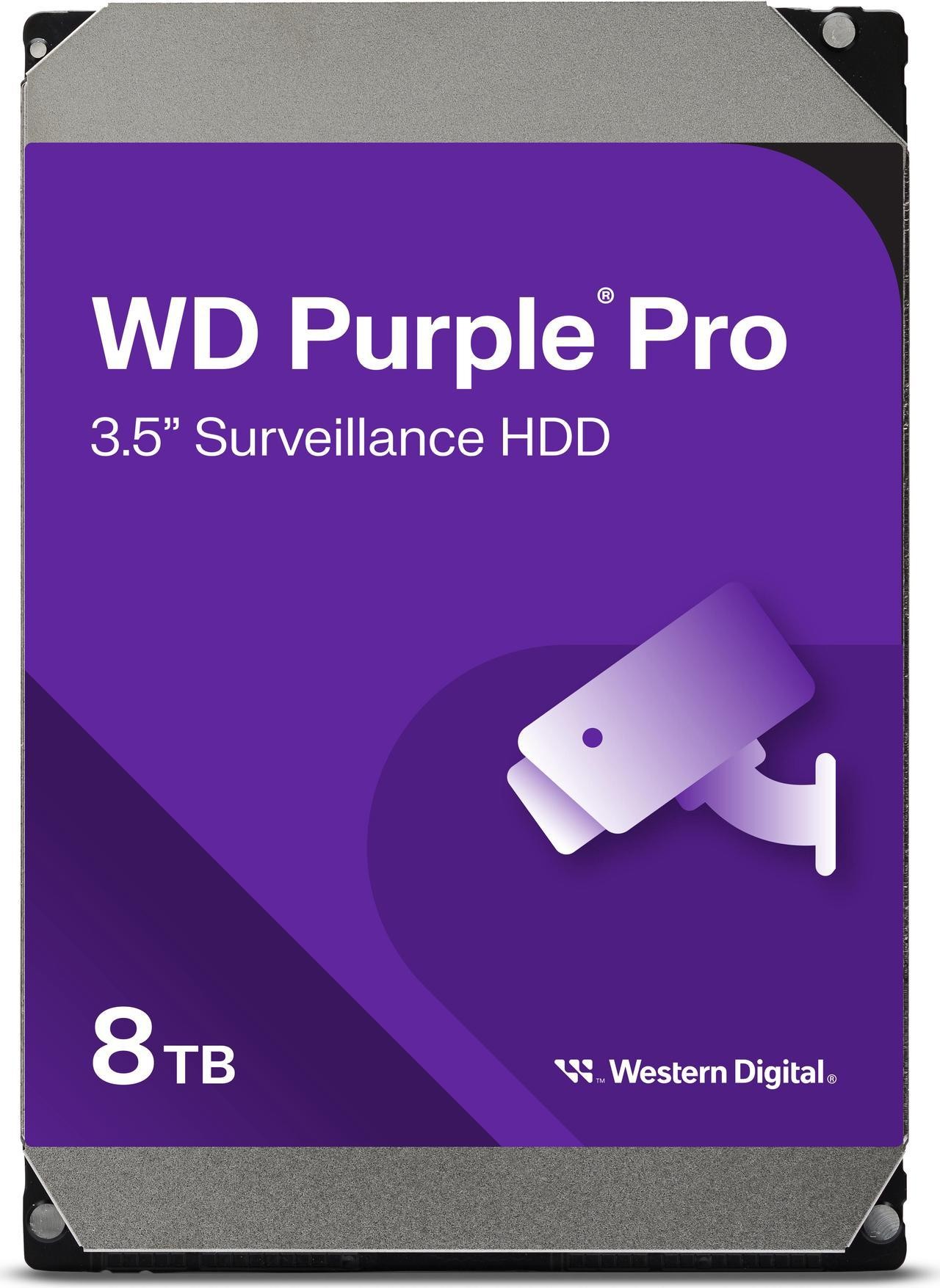 WD Purple Pro WD8002PURP 8TB 7200 RPM 256MB Cache SATA 6.0Gb/s 3.5 ...