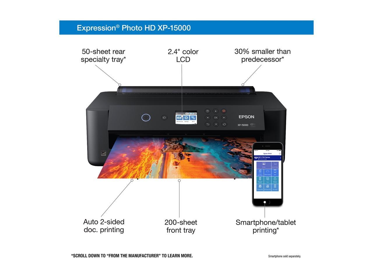 Mejores ofertas e historial de precios de Epson Expression Photo HD XP ...