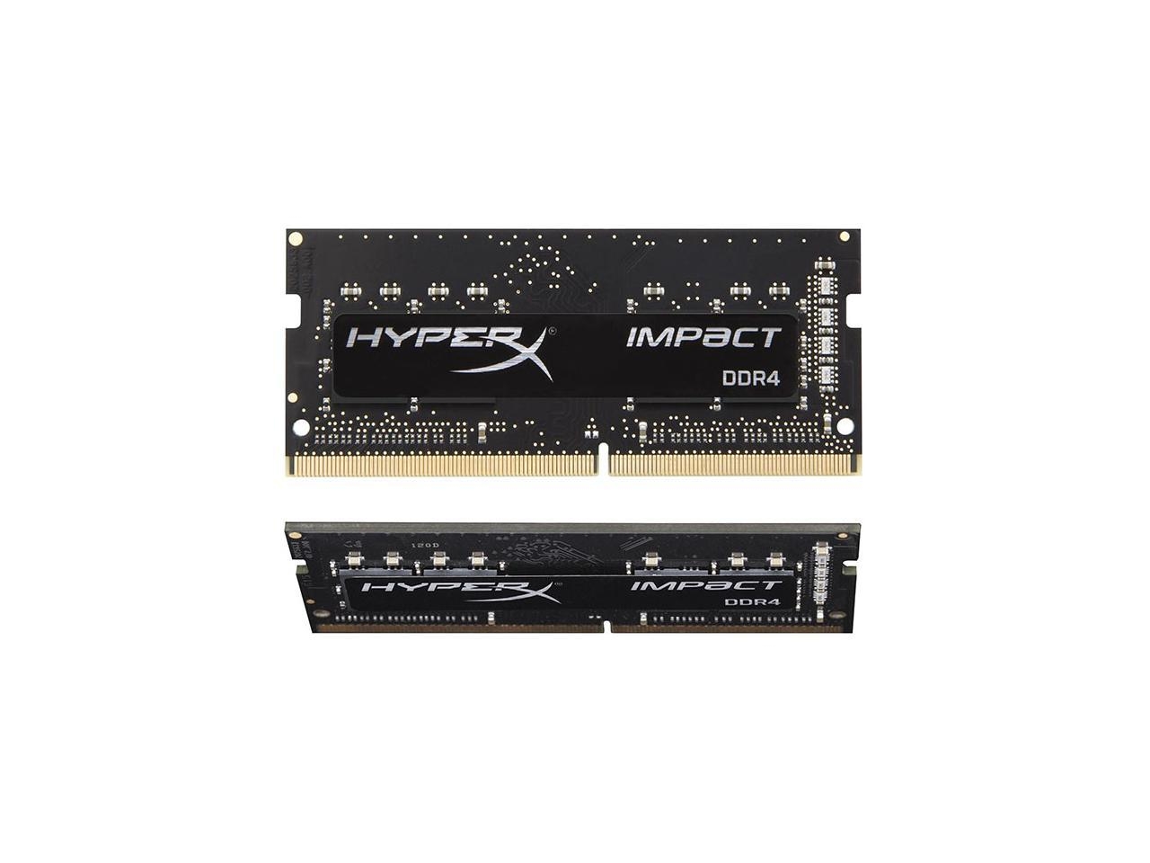 Kingston FURY Impact 32GB (2 x 16GB) 260-pin SO-DIMM DDR4 2666 MHz CL16 Memory (KF426S16IBK2/32 ...