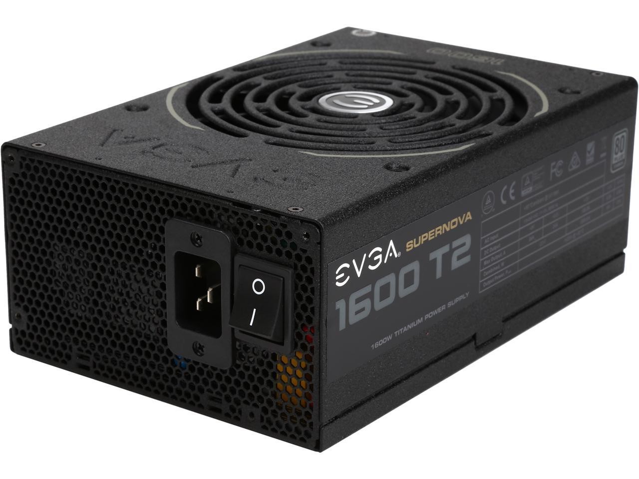 EVGA SuperNOVA 1600 T2 220-T2-1600-X1 80+ TITANIUM 1600W Fully Modular ...