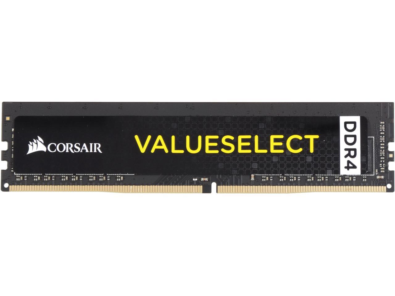 CORSAIR ValueSelect 8GB (1 x 8GB) DDR4 2400 C16 1.2V for Intel 7th Gen ...