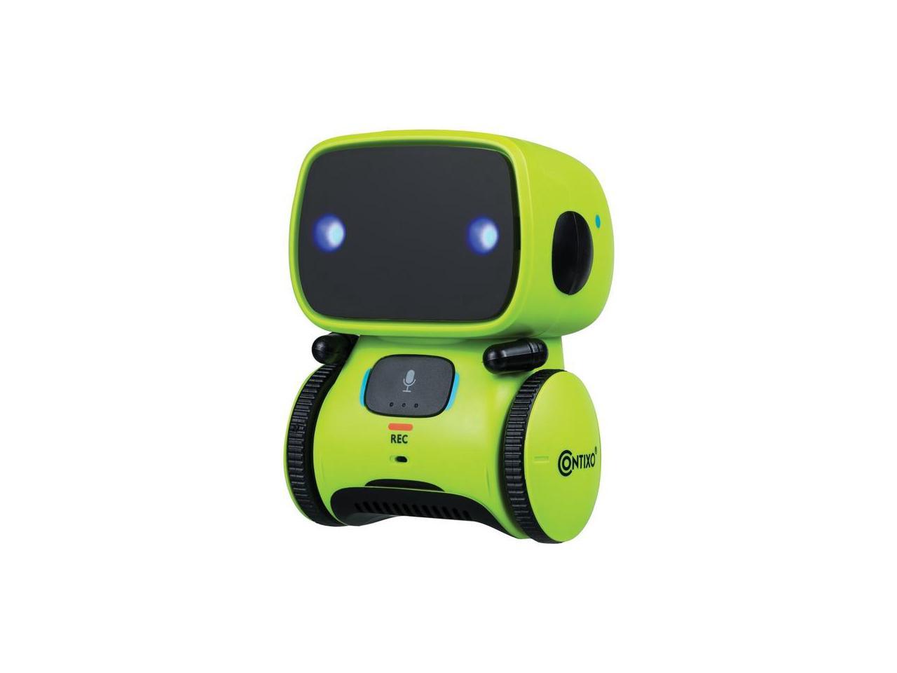 Contixo R1 Kids Mini Talking Smart Robot Voice Controlled, Sings ...