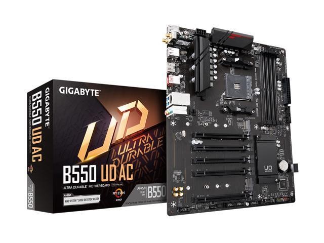 GIGABYTE B550 UD AC AM4 AMD B550 SATA 6Gb/s ATX Motherboard Deals and ...