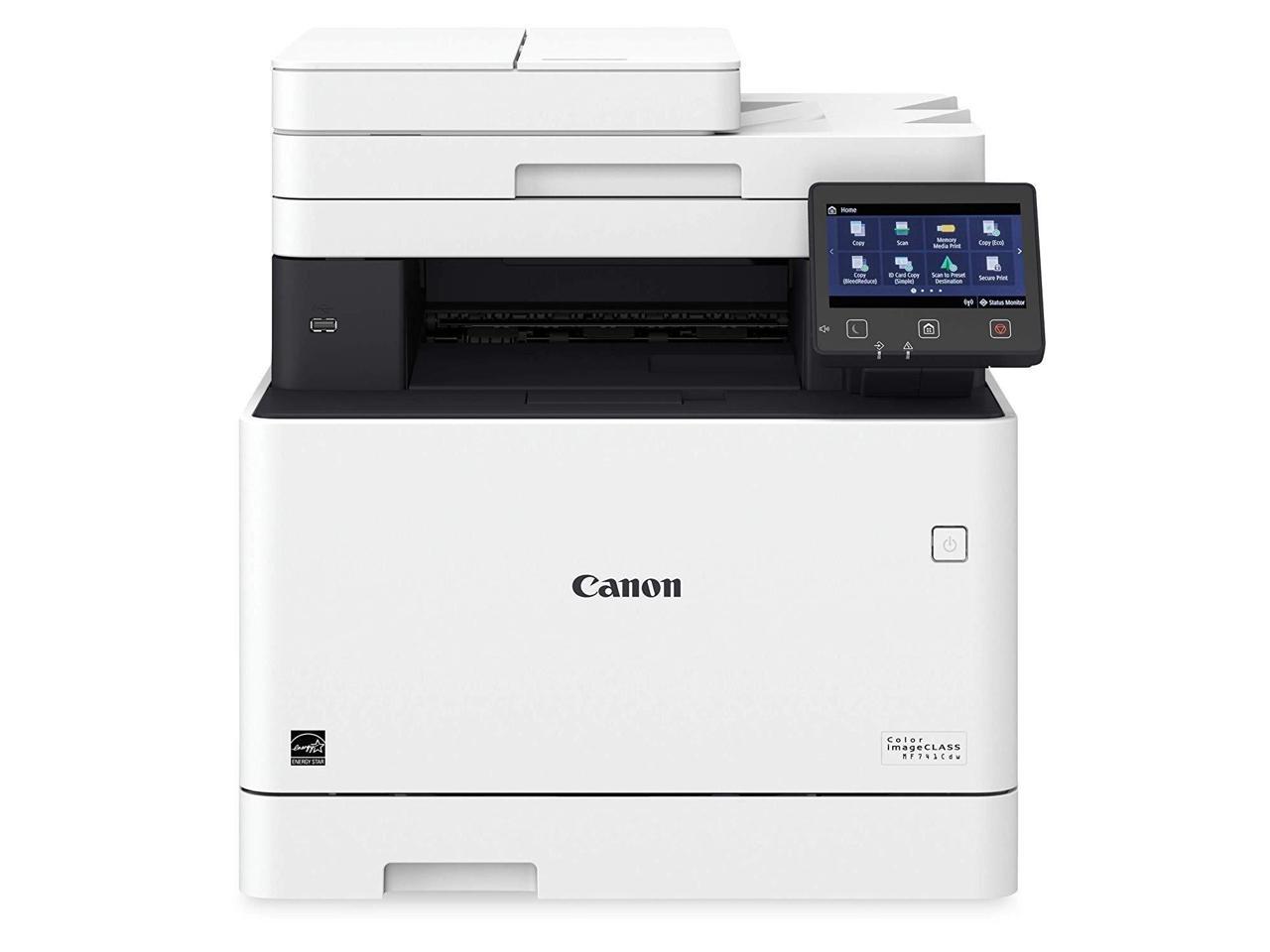 Canon Color imageCLASS MF741Cdw Multifunction Wireless Duplex Laser ...
