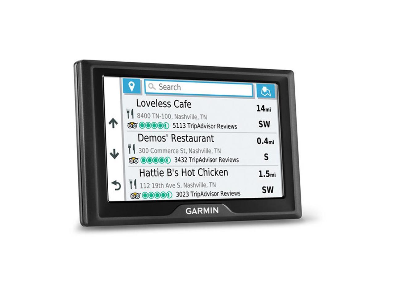 Garmin Drive 52 5' GPS Navigator (US & Canada) with Weighted GPS Dash ...