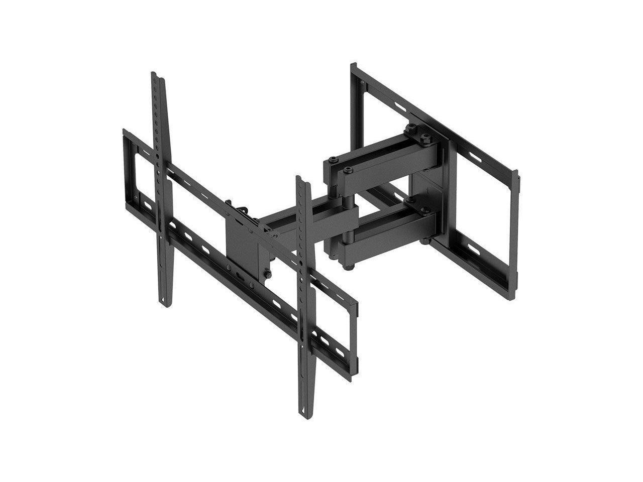 Monoprice Titan Series Full Motion Dual Stud Single Arm Wall Mount For ...