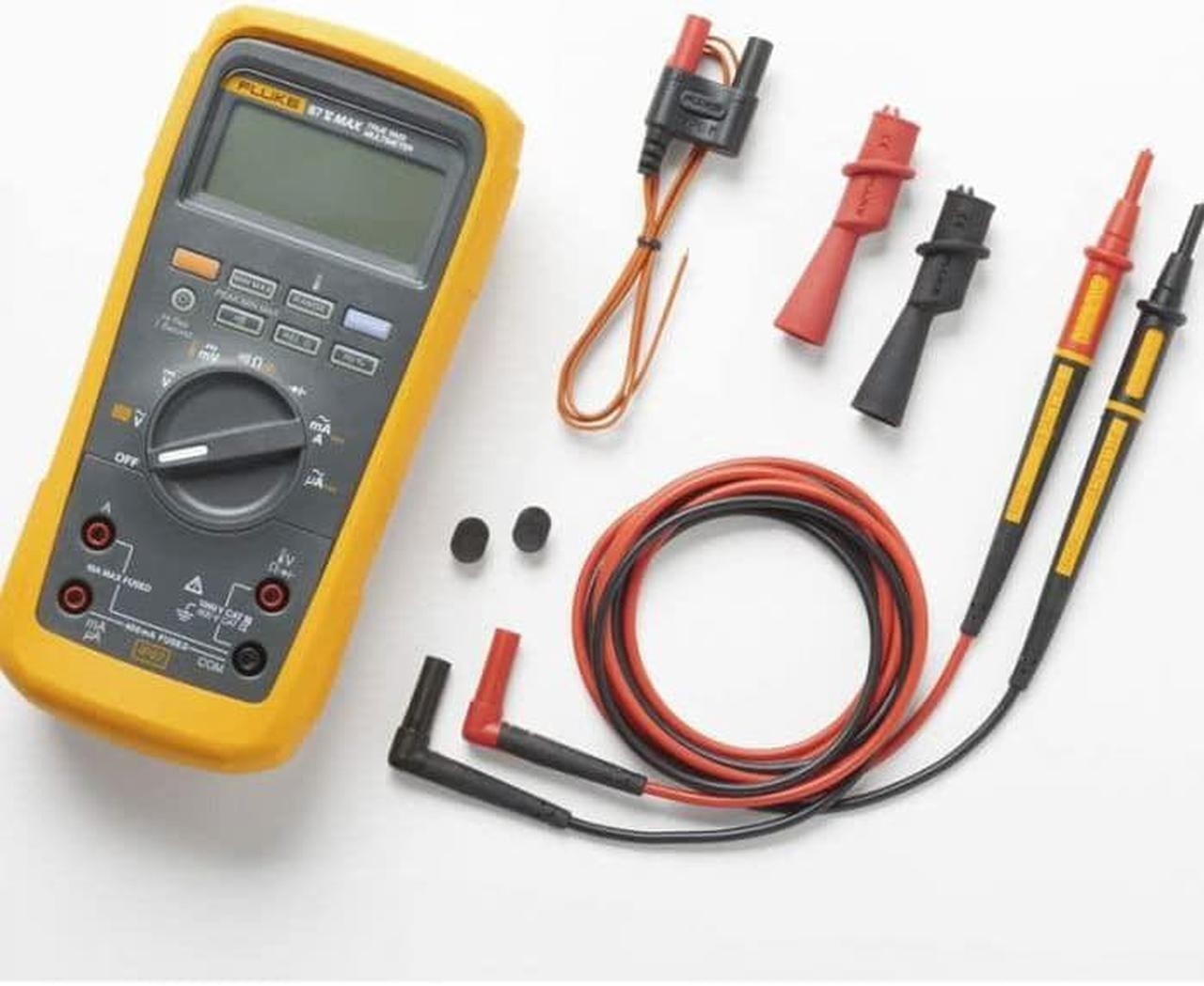 INDUSTRIAL TRUE RMS HEAVY DUTY MULTIMETER FLUKE-87V-MAX INDUSTRIAL ...
