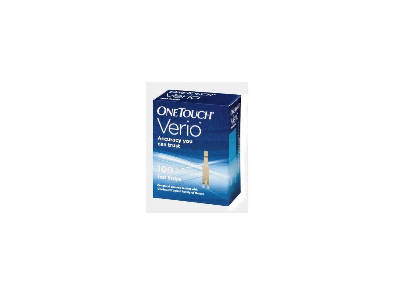 Onetouch Verio Blood Glucose Test Strips - 100 Ct Deals and Price ...
