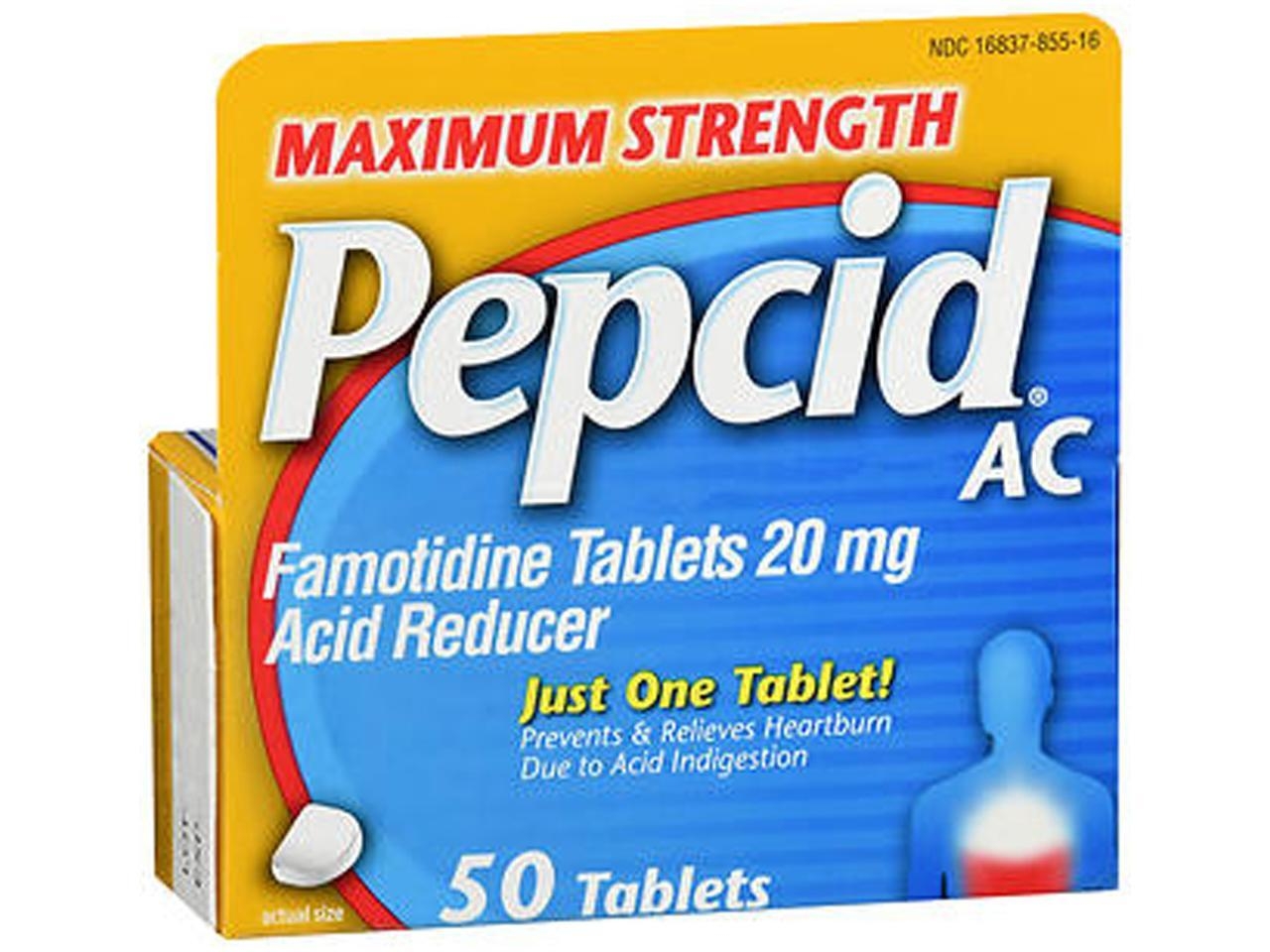 Pepcid AC Tablets Maximum Strength - 50 ct melhores ofertas e histórico ...