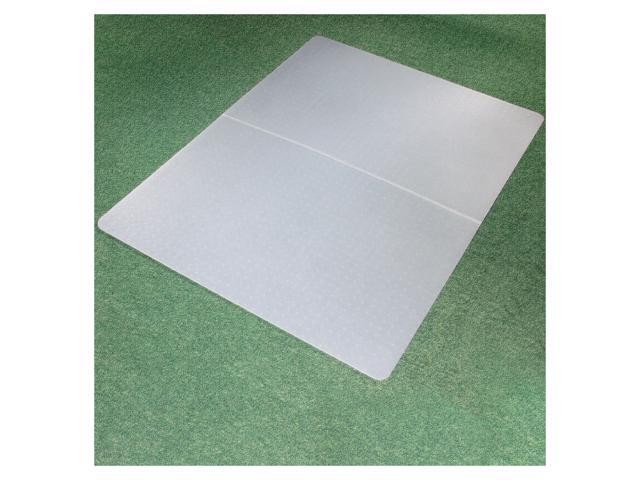 Ecotex Polypropylene Rectangular Foldable Chair Mat for Carpets - 45" x ...