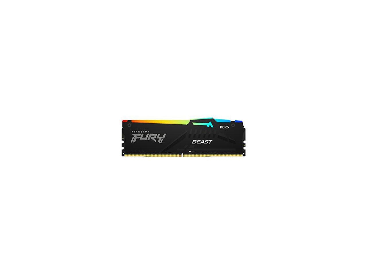 KINGSTON 32GB 5200MT/s DDR5 CL40 DIMM (Kit of 2) FURY Beast RGB for Game PC, AMD EXPO Best Deals ...