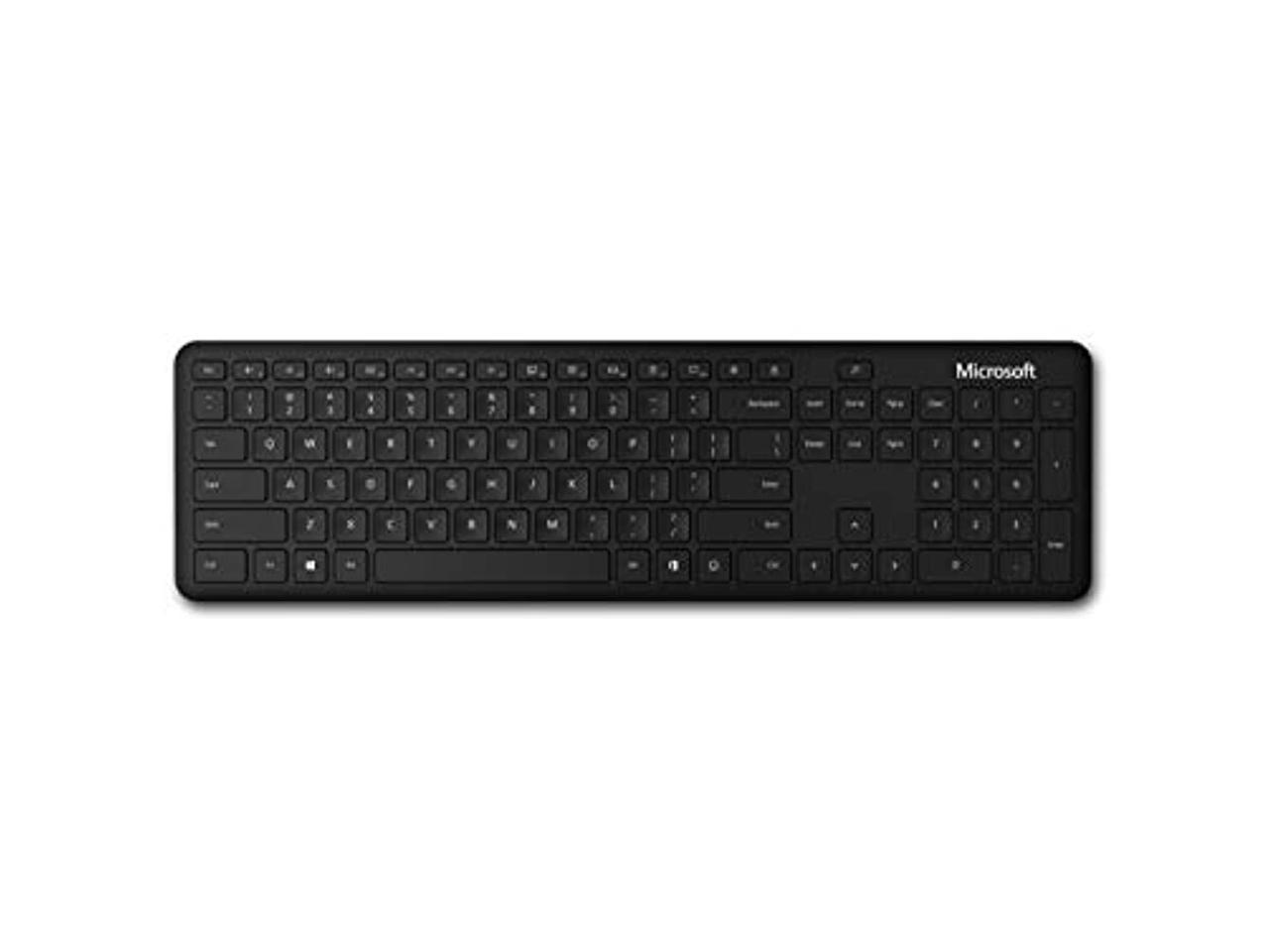 Microsoft Bluetooth Desktop - Matte Black. Slim, Compact, Wireless ...