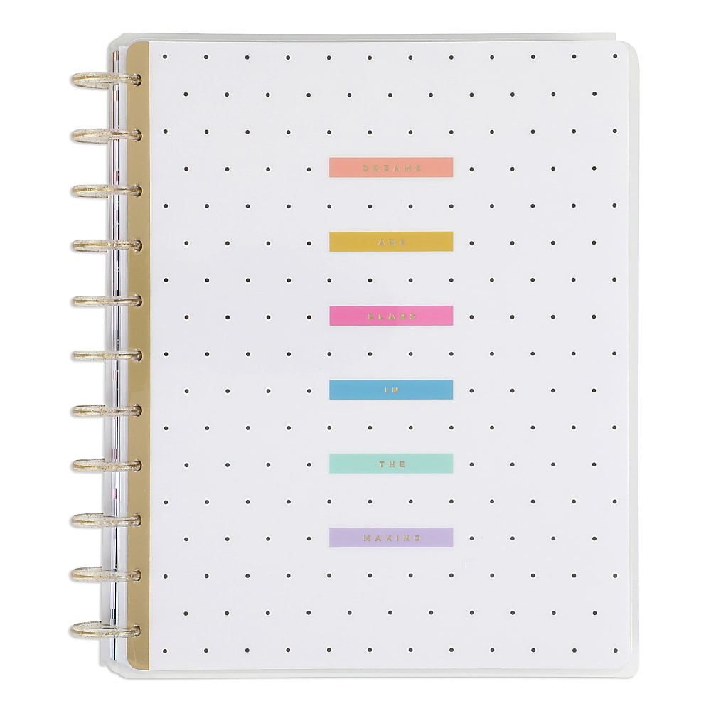 2023-2024 Happy Planner 18-Month Monthly/Weekly Big Planner, 8-1/2" x ...