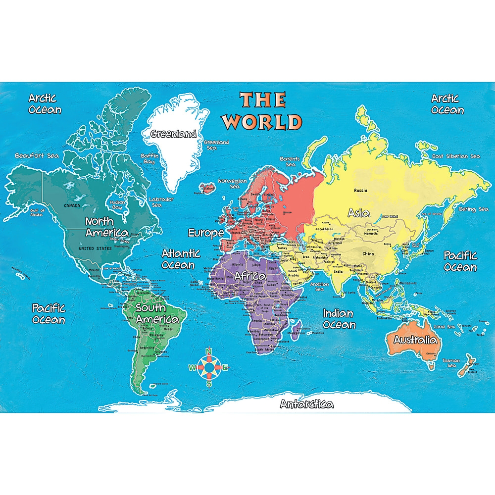 Replogle® Young Explorer World Map, 24" x 16" Deals and Price History ...