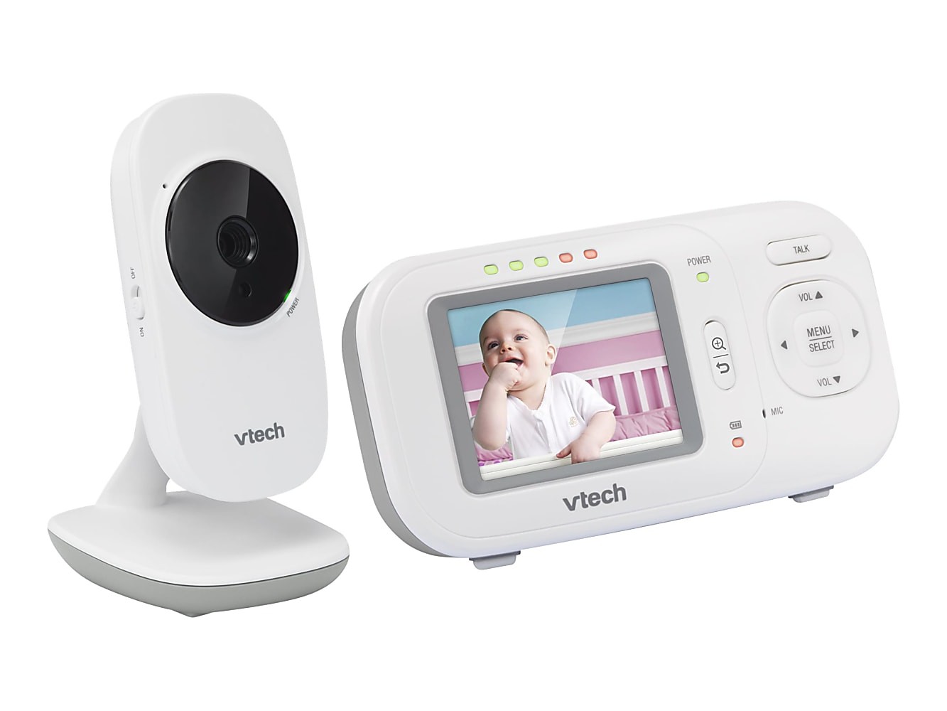 VTech VM2251 Video Surveillance System - Camera Module, Monitoring ...