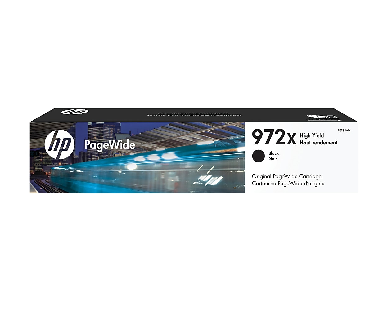 HP 972X PageWide High-Yield Black Ink Cartridge, F6T84AN Best Deals and ...