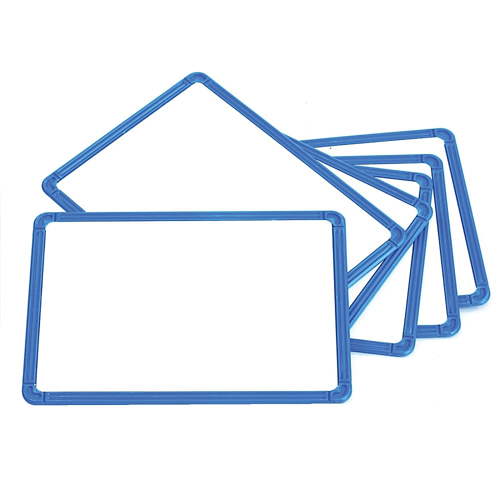 Learning Advantage™ Magnetic Framed Dry-Erase Whiteboards, 13" x 9 1/4 ...