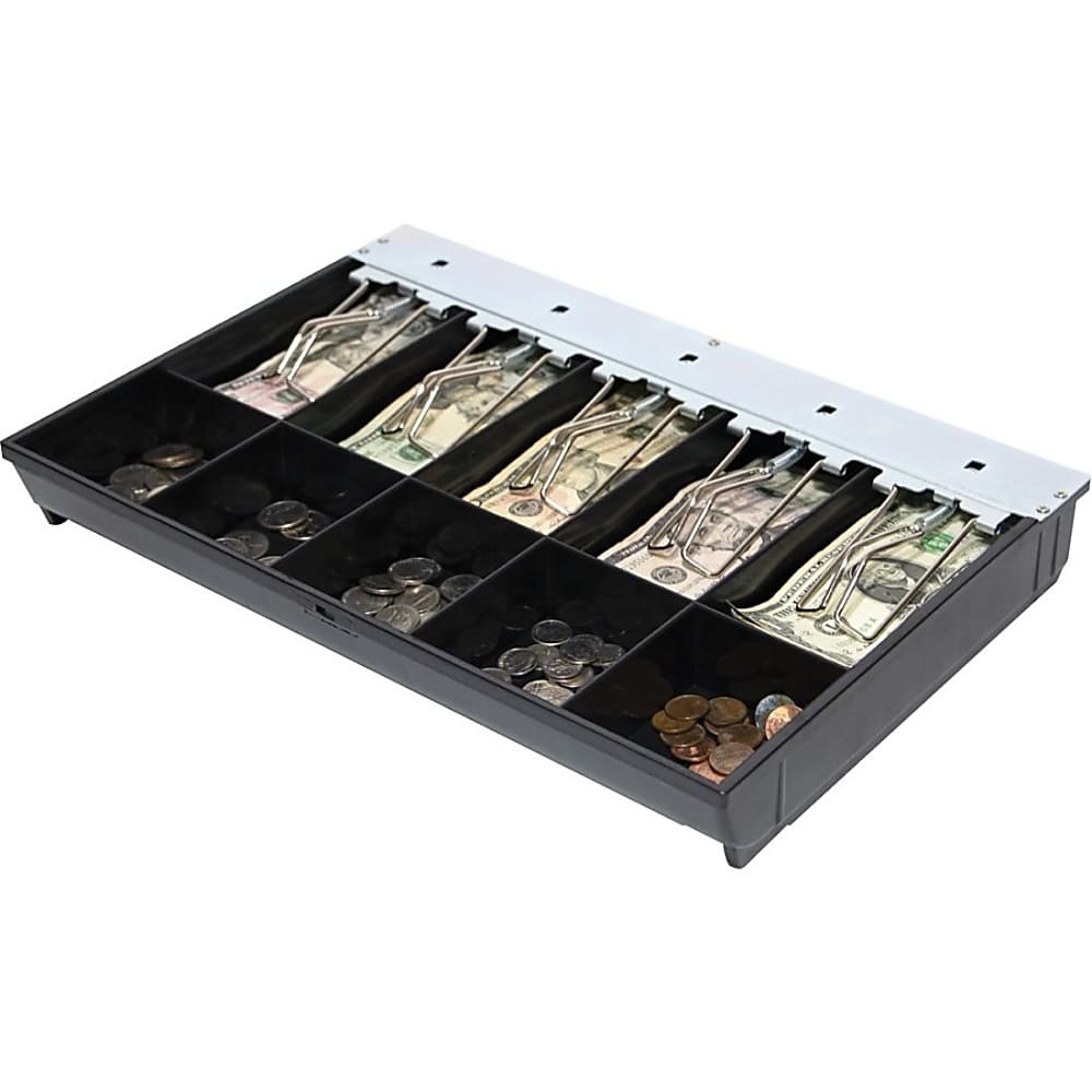 apg® Cash Drawer Till, 5 Bill/5 Coin Compartments, VPK15B3BX Deals and ...