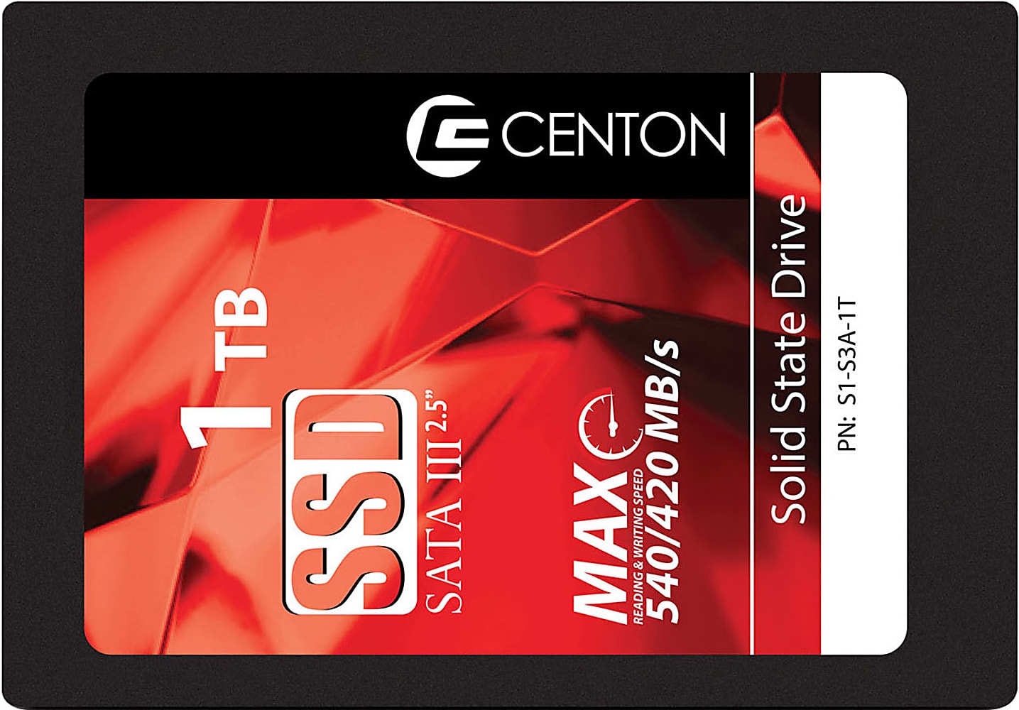 Centon MP 1TB Internal Solid State Drive For Laptops, SATA III 2.5", S1 ...
