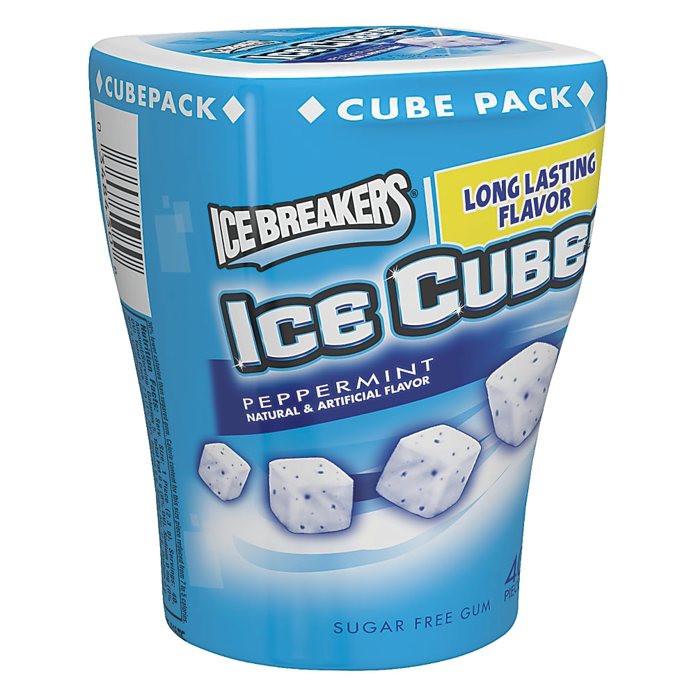 Ice Breakers Ice Cubes Peppermint Gum, 3.24 Oz Best Deals and Price ...