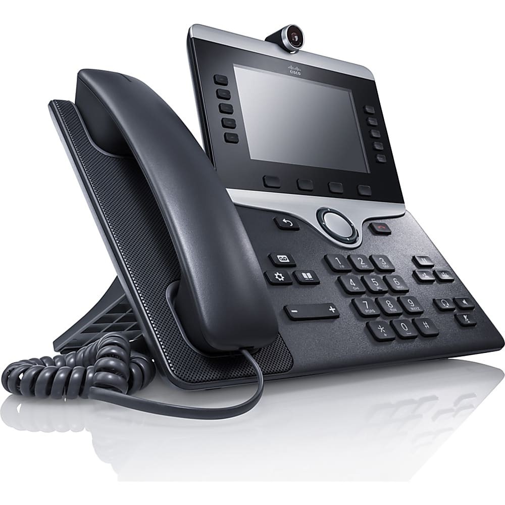 Cisco 8845 IP Phone - Corded/Cordless - Corded - Bluetooth - Wall ...