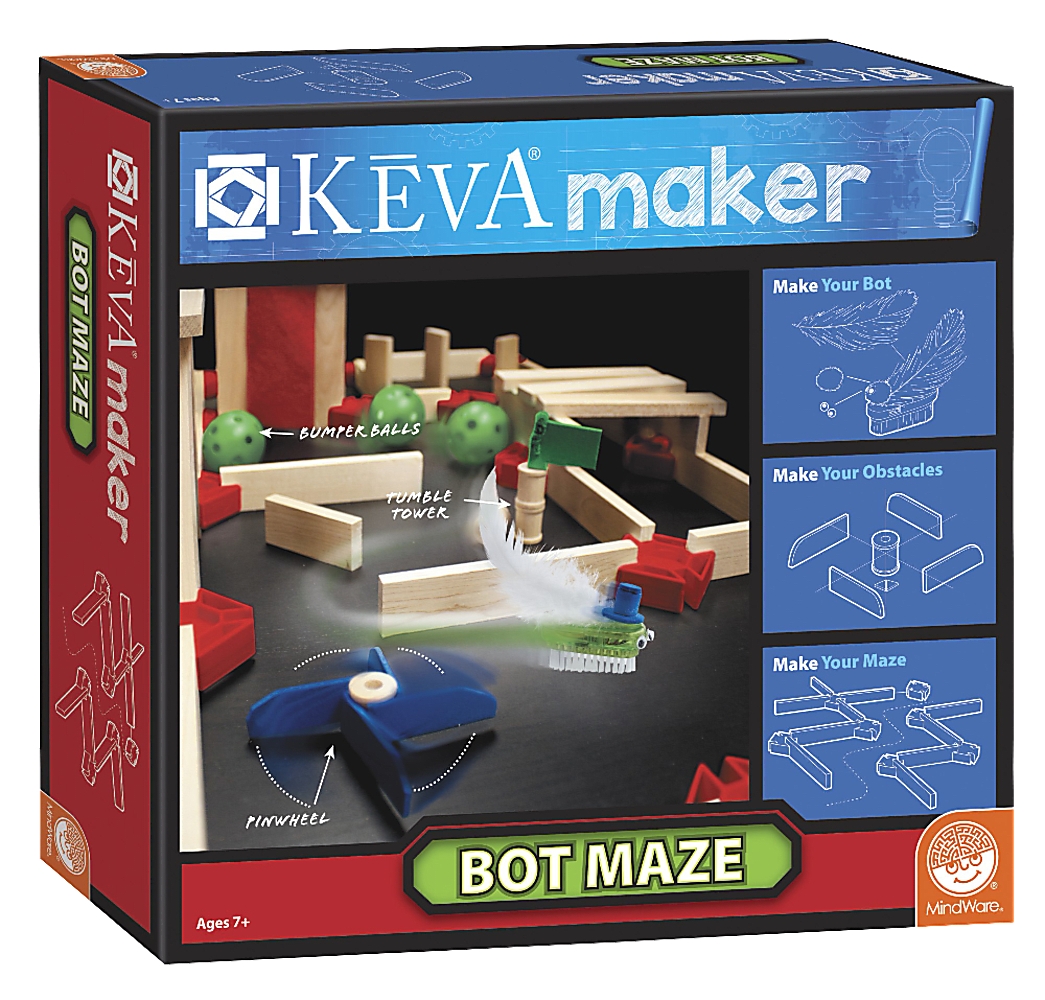 KEVA Maker Bot Maze Set, Natural Pine Best Deals and Price History at ...