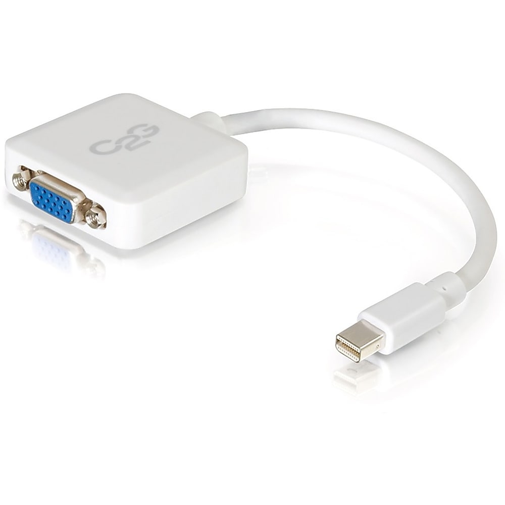 C2G Mini DisplayPort to VGA Adapter - M/F - Mini DisplayPort/VGA ...