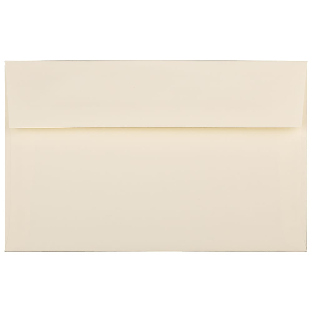 JAM Paper® Booklet Invitation Envelopes, A10, Gummed Seal, Strathmore ...