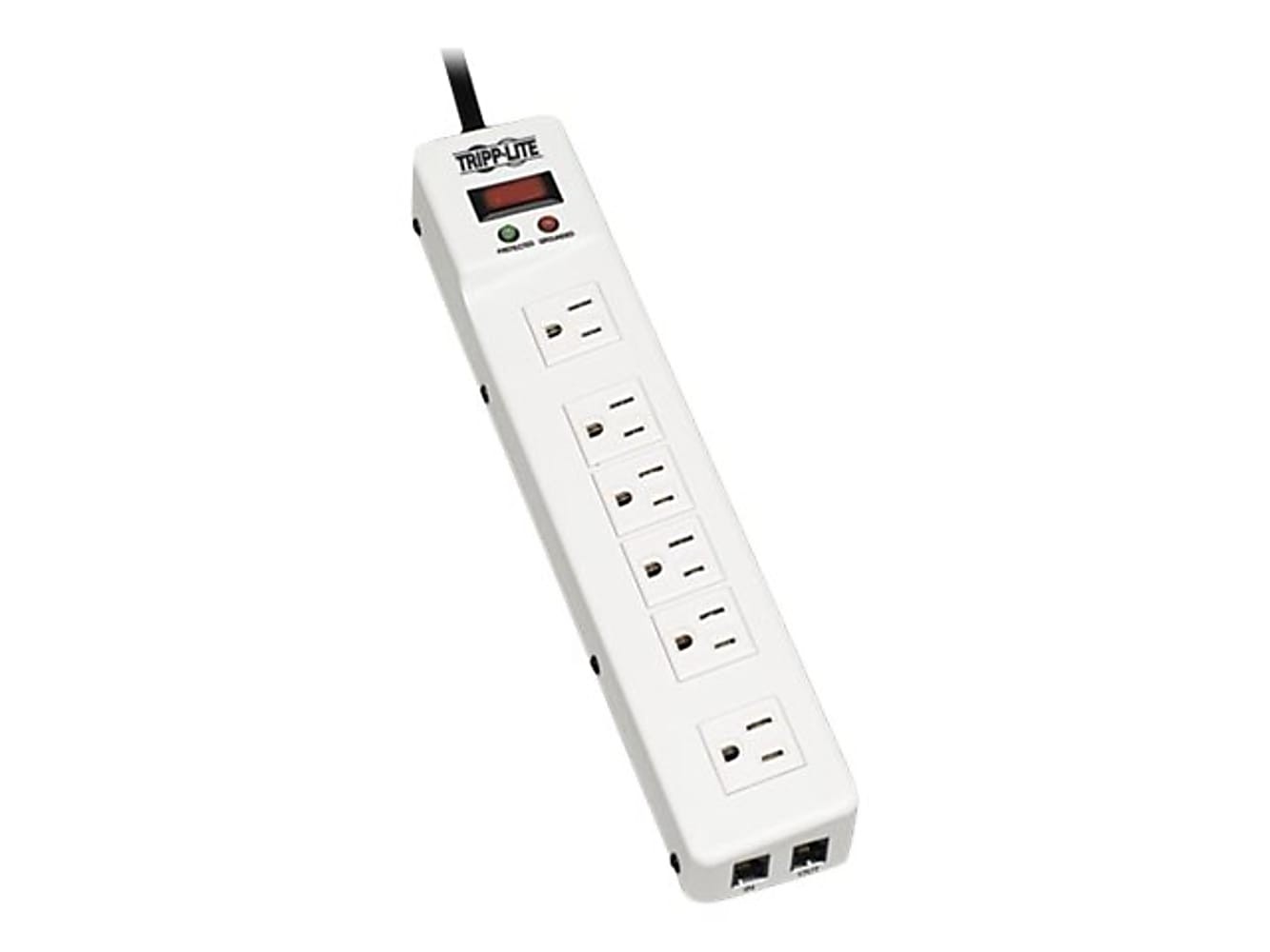 Eaton Tripp Lite Series Surge Protector Power Strip 120V RJ11 RT Angle ...
