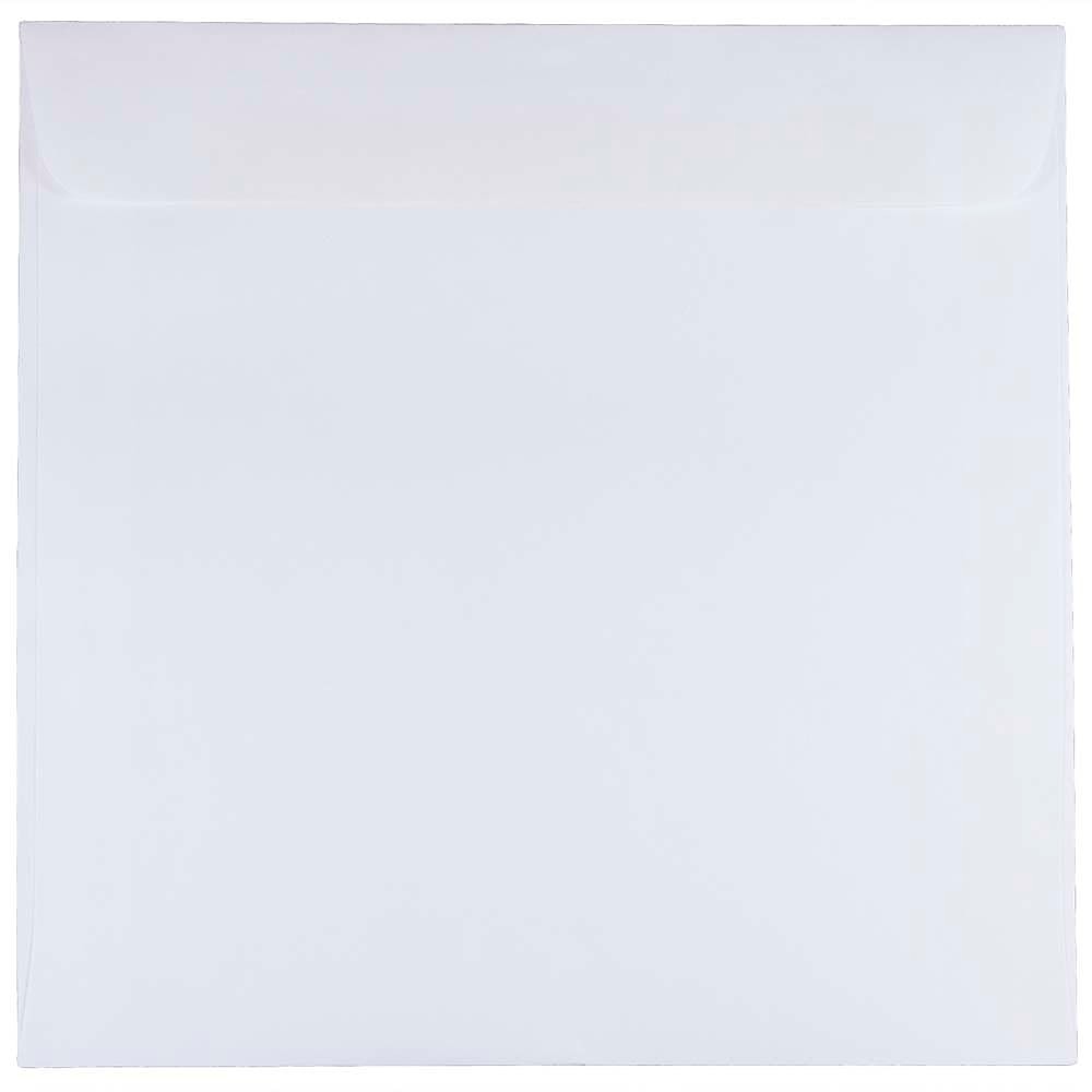 JAM Paper® Square Invitation Envelopes, 8 1/2" x 8 1/2", Gummed Seal ...