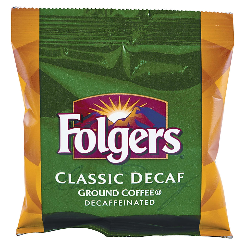 Folgers® Single-Serve Coffee Packets, Classic Roast, Decaffeinated ...