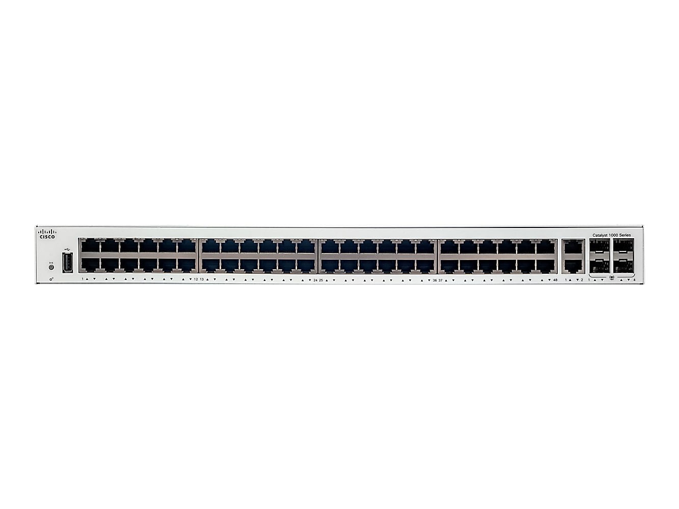 Cisco Catalyst C1000-48T Ethernet Switch - 48 Ports - Manageable - 2 ...