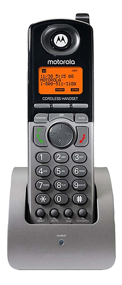 Motorola® DECT 6.0 4-Line Cordless Expansion Handset For ML1000 Desk ...