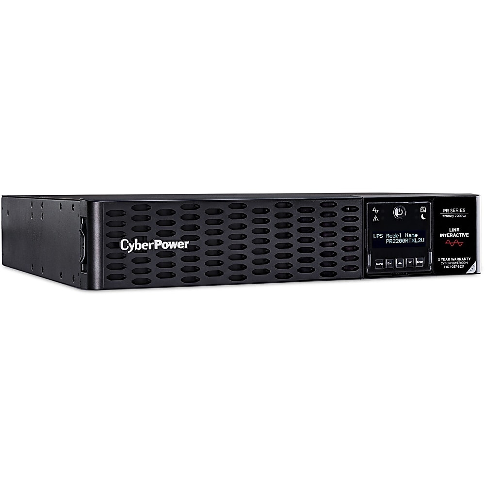 CyberPower PR2200RTXL2U New Smart App Sinewave UPS Systems - 2200VA/2200W, 120 VAC, NEMA L5-30P ...