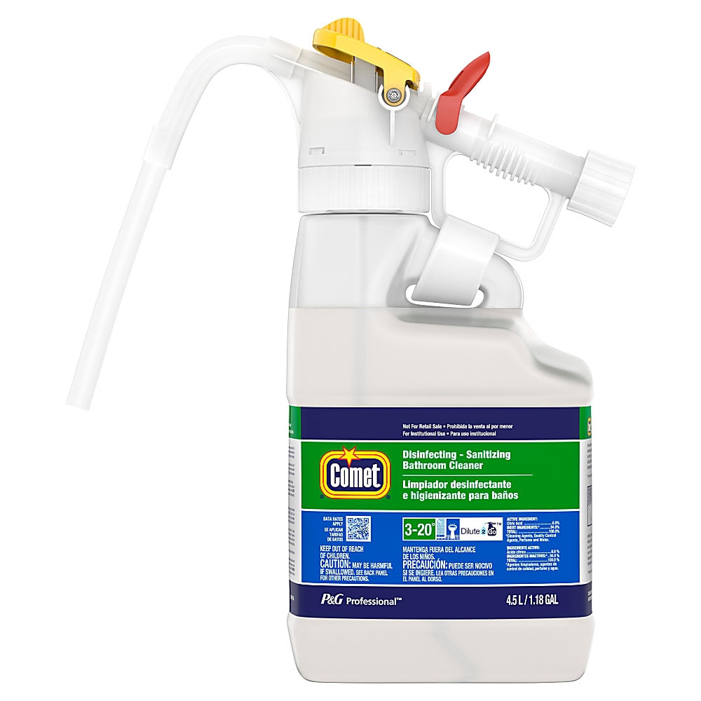 Comet® Professional Disinfecting-Sanitizing Bathroom Cleaner, 140 Oz ...