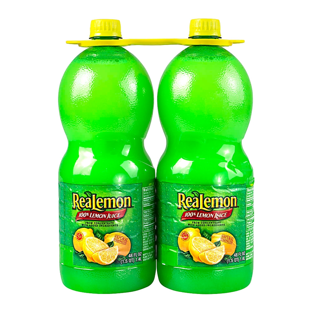 Mejores ofertas e historial de precios de ReaLemon 100% Lemon Juice, 48 ...
