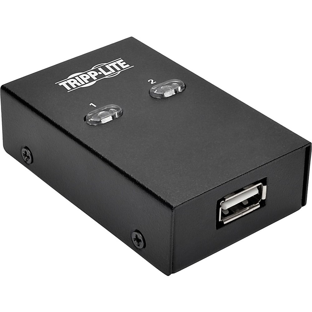 Tripp Lite 2-Port USB Hi-Speed Sharing Switch for Printer/ Scanner ...